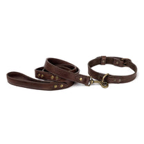 Campaign Leather Dog Leash | Mission Mercantile Leather Goods