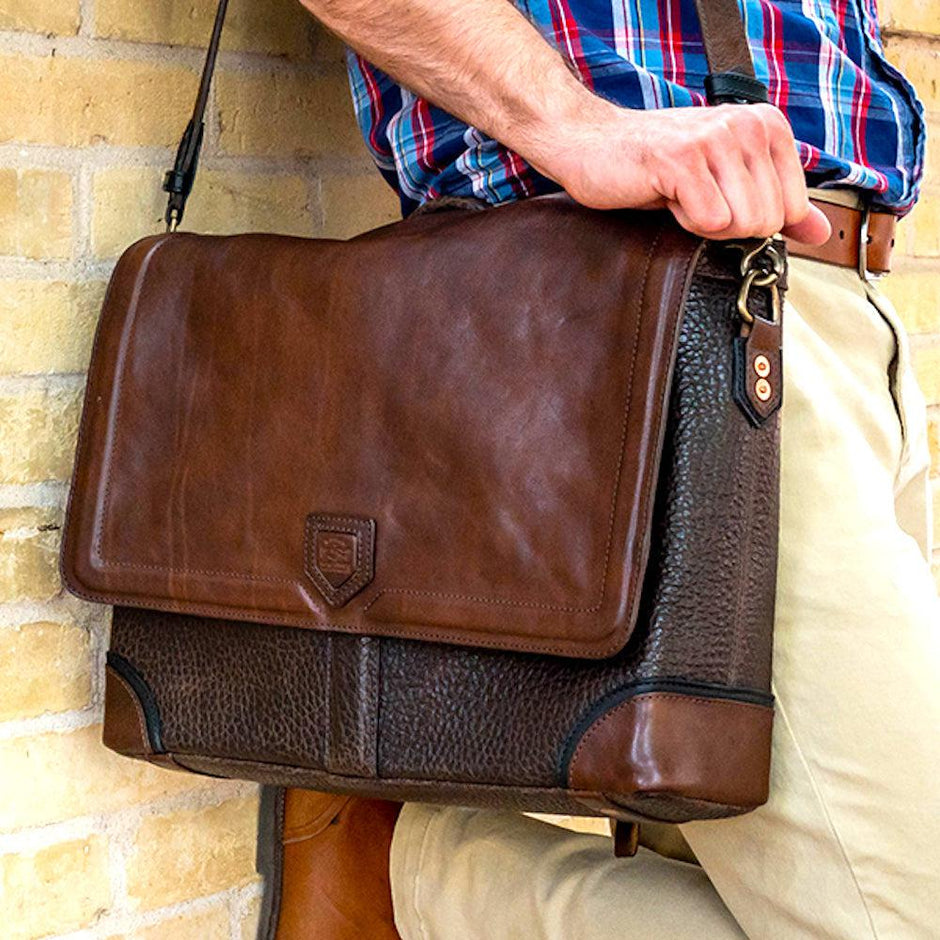 Premium Handcrafted Briefcase & Messenger Bags | Mission Mercantile ...