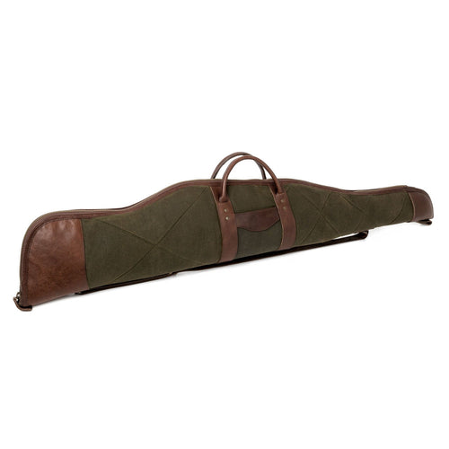 White Wing Waxed Canvas Hunting Rifle Case| Mission Merc